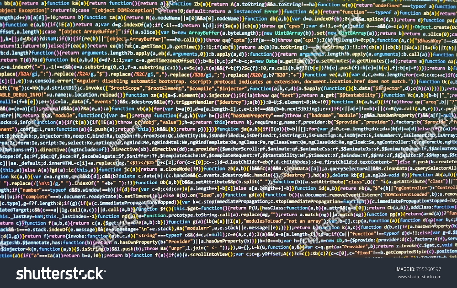 Abstract Program Code Screen Colored Lighted Stock Photo 755260597 ... Abstract Program Code Screen Colored Lighted Stock Photo 755260597 ...