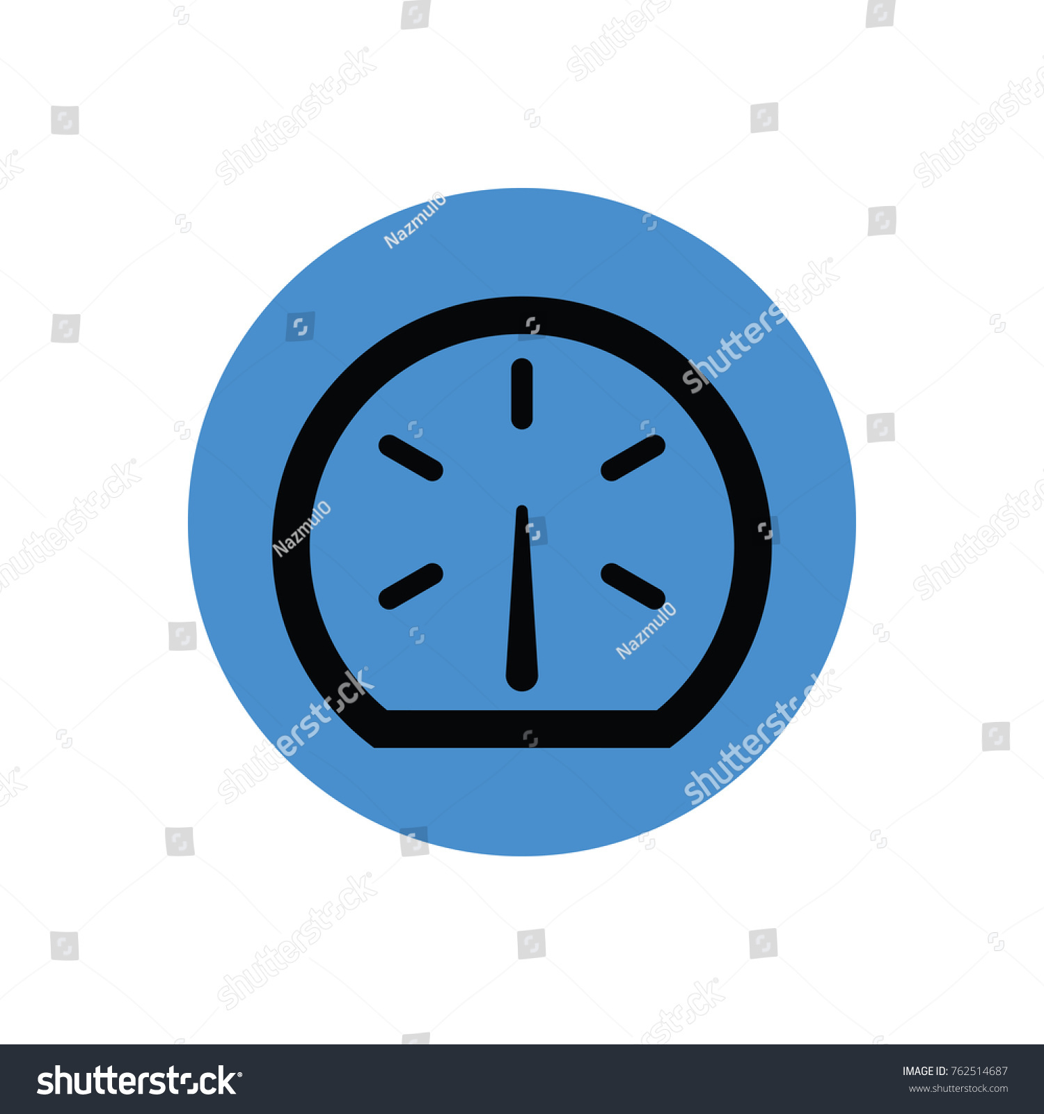 Dashboard Gauge Icon Stock Vector Royalty Free 762514687 Shutterstock