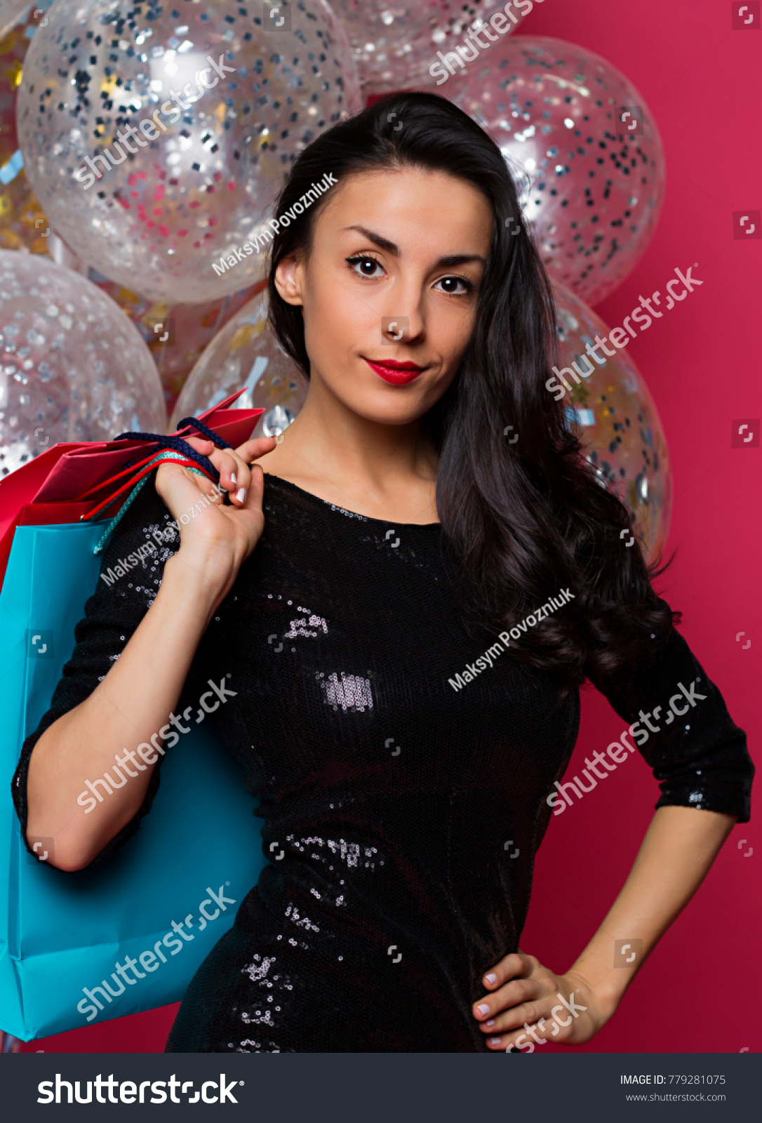 Beautiful Young Confident Woman Black Chic Stock Photo 779281075 ... Beautiful Young Confident Woman Black Chic Stock Photo 779281075 ...