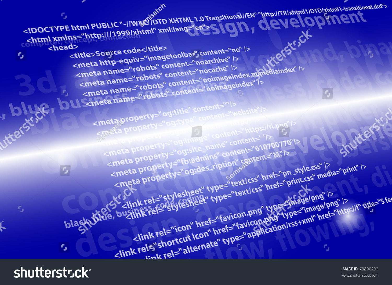 Vector Source Code Technology Background Stock Vector (Royalty Free ...