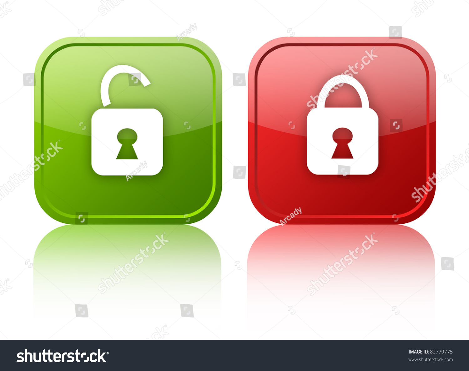 Open Closed Lock Buttons Stock Illustration 82779775 | Shutterstock Open Closed Lock Buttons Stock Illustration 82779775 | Shutterstock