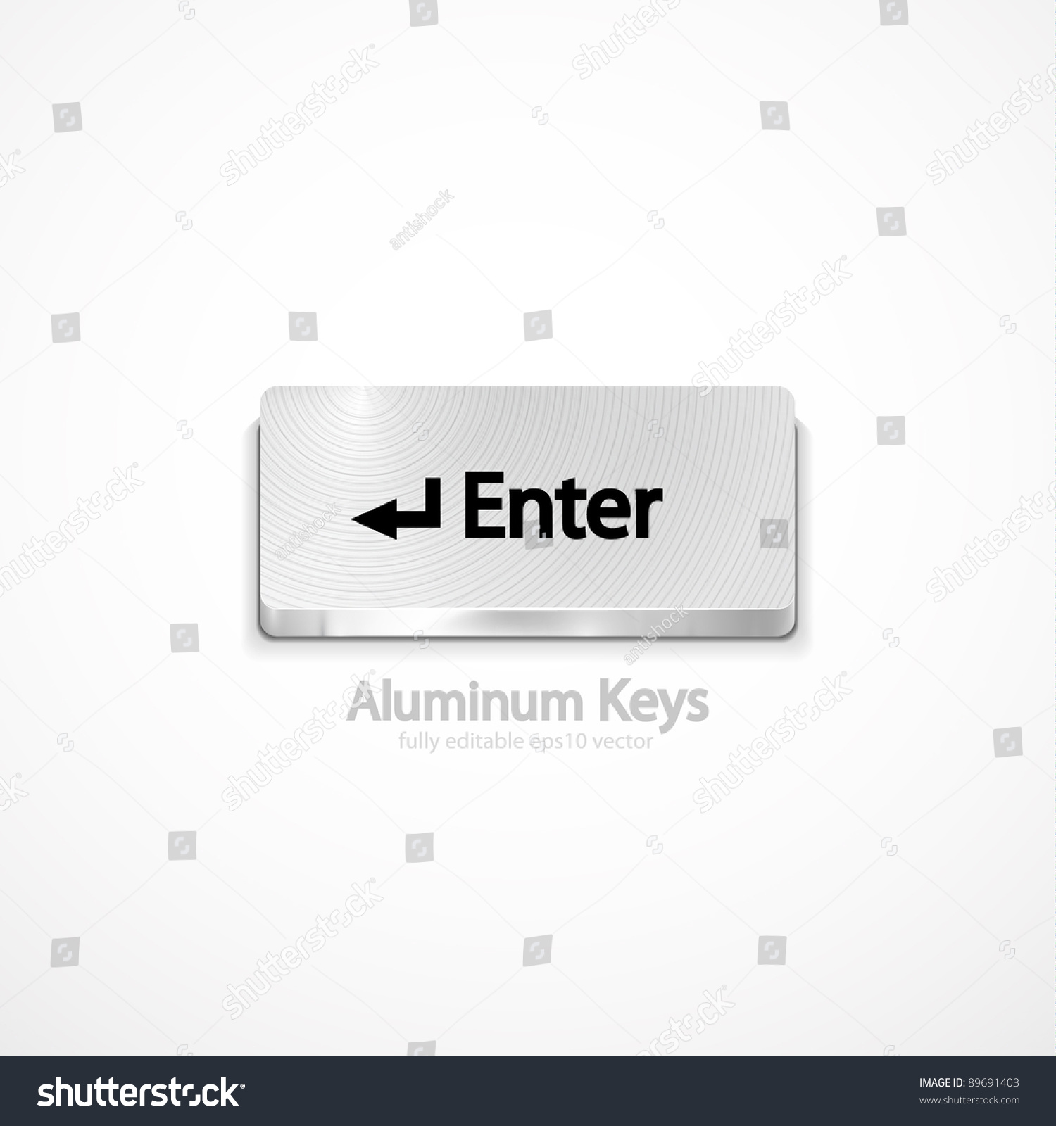 Vector Enter Button Stock Vector (Royalty Free) 89691403 | Shutterstock