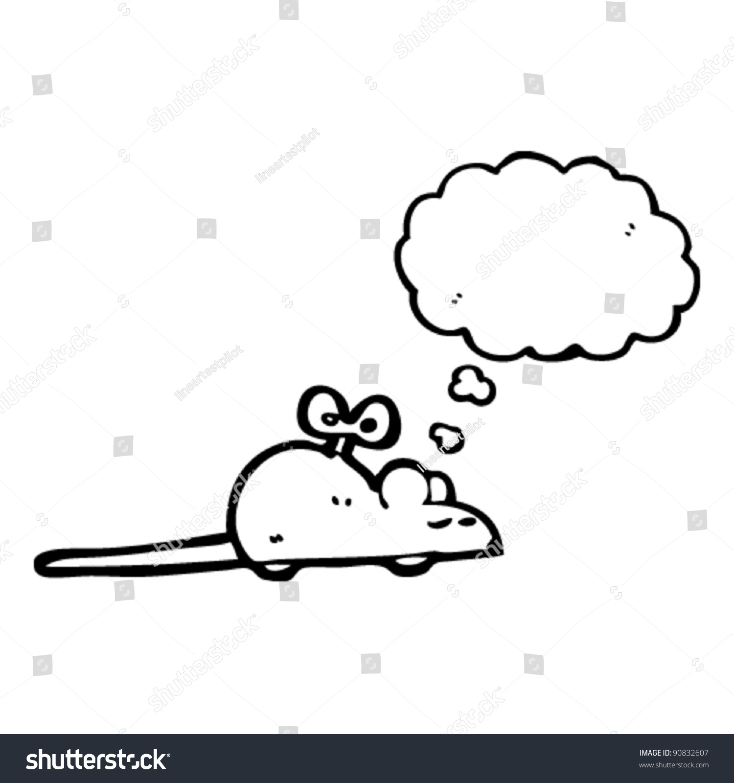 Clockwork Mouse Cartoon Stock Vector (Royalty Free) 90832607 | Shutterstock