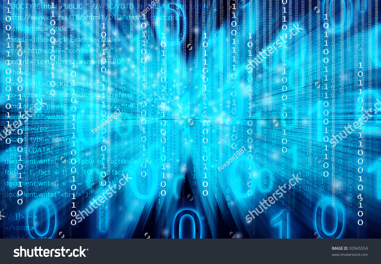Source Code Technology Background 库存插图 92945554 | Shutterstock