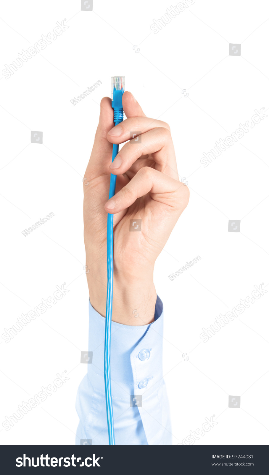 Hand Holding Ethernet Cable Isolated On Stock Photo 97244081 | Shutterstock Hand Holding Ethernet Cable Isolated On Stock Photo 97244081 | Shutterstock