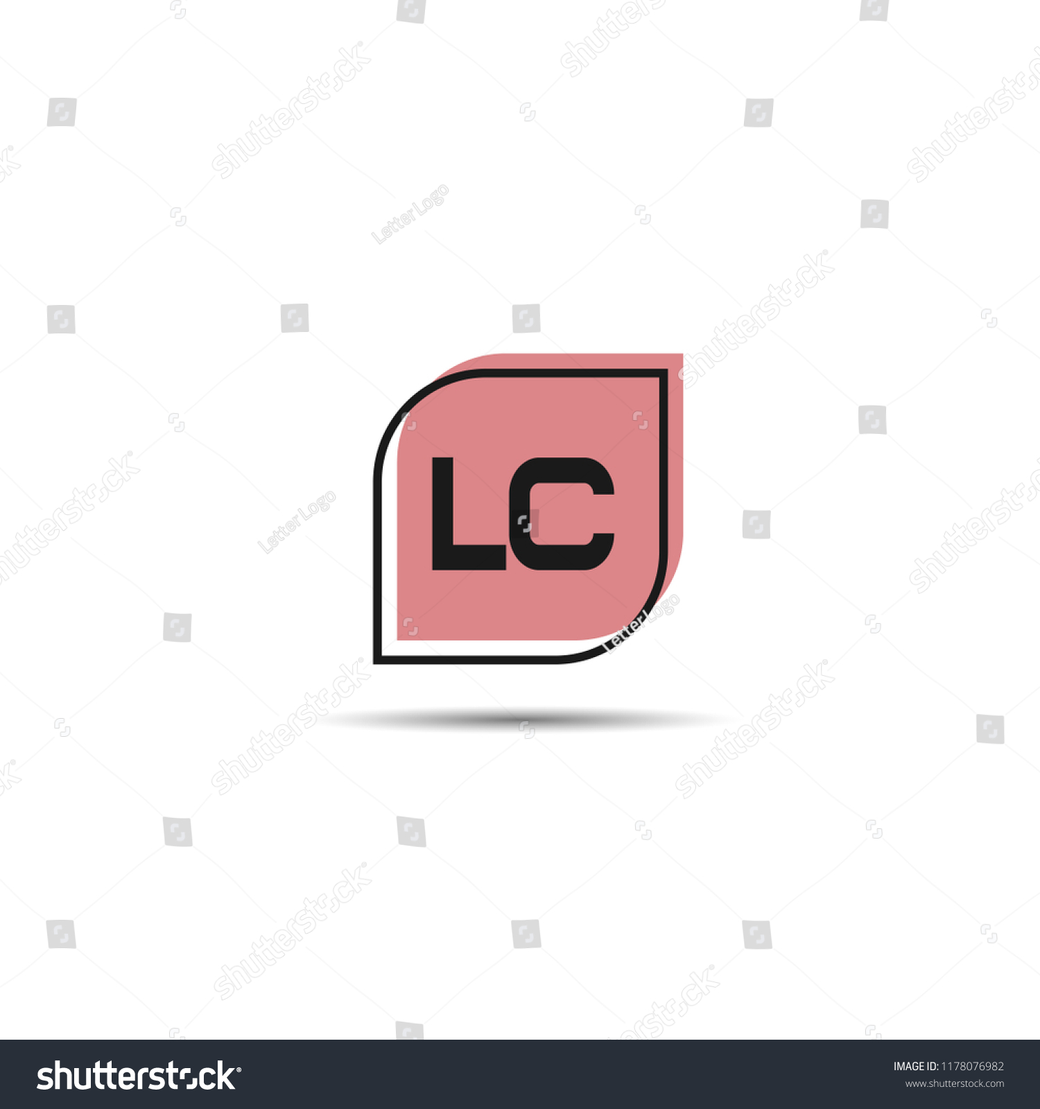 Initial Letter LC Logo Template Design - Royalty Free Stock Vector ...