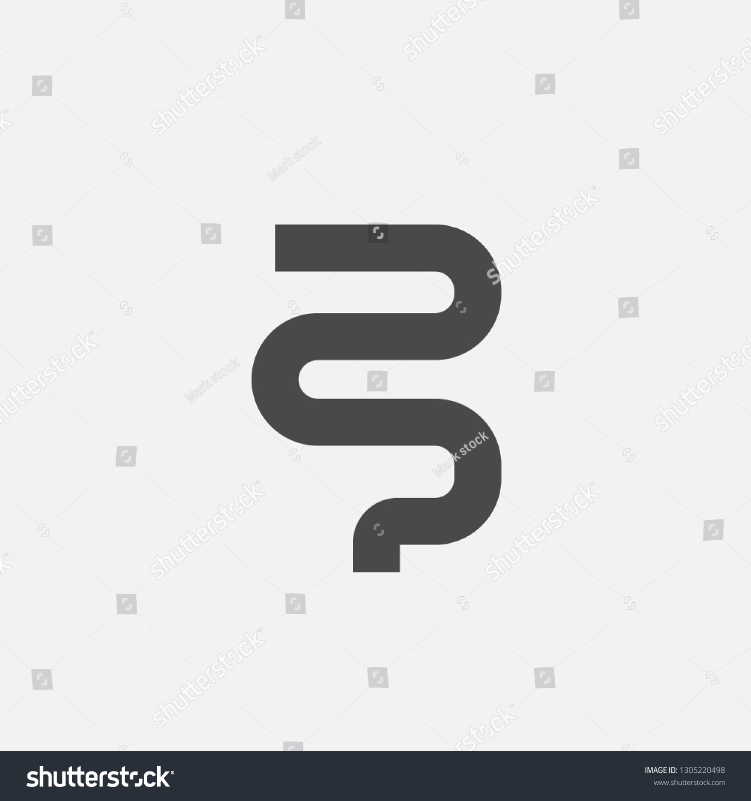 Large Intestine Icon Royalty Free Vector Image Hot Sex Picture