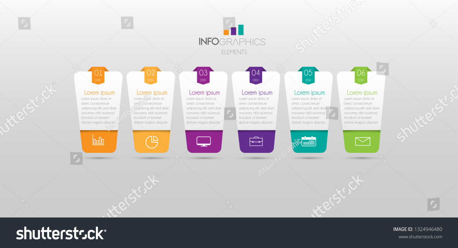 vector illustration Infographic design template - Royalty Free Stock ...
