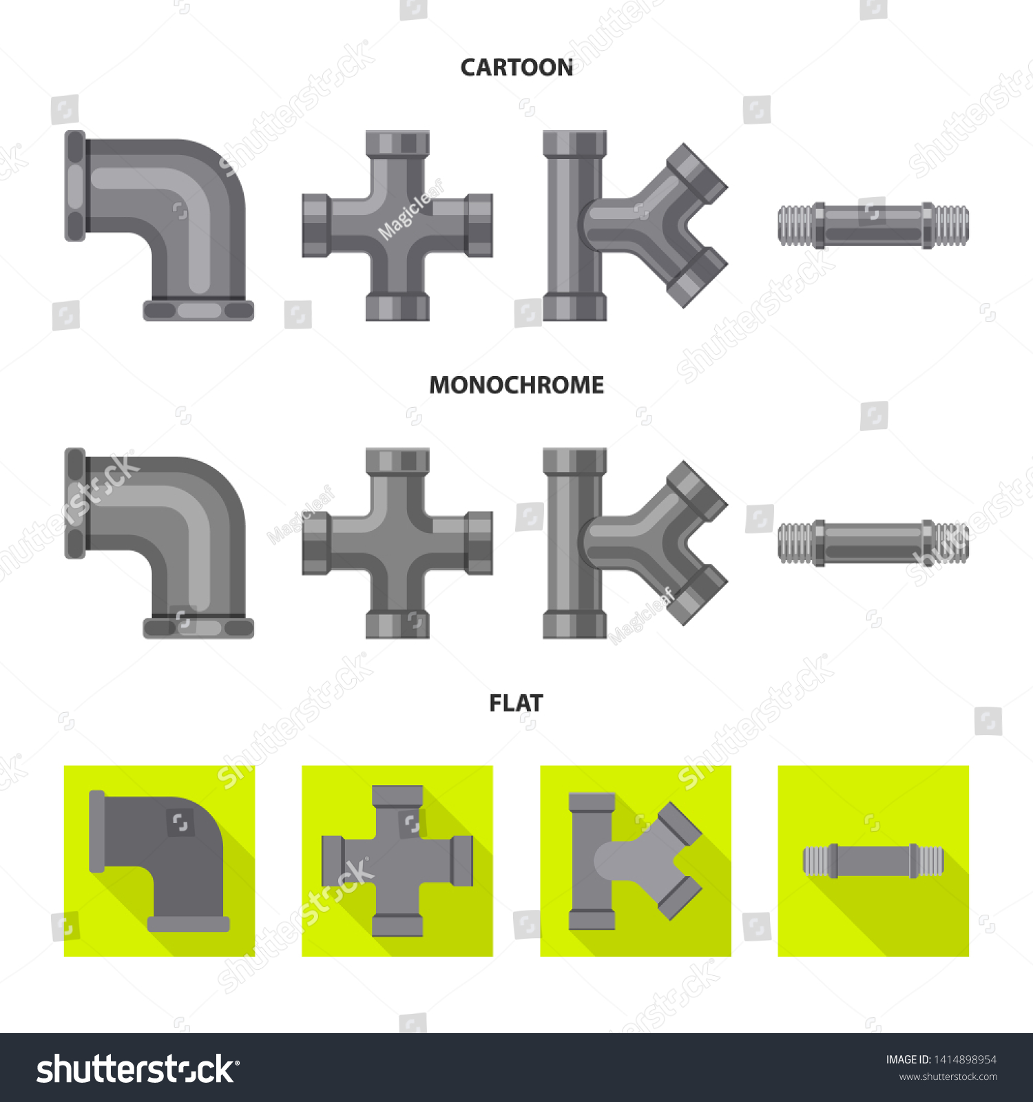 bitmap illustration of pipe and tube sign. - Royalty Free Stock Photo ...