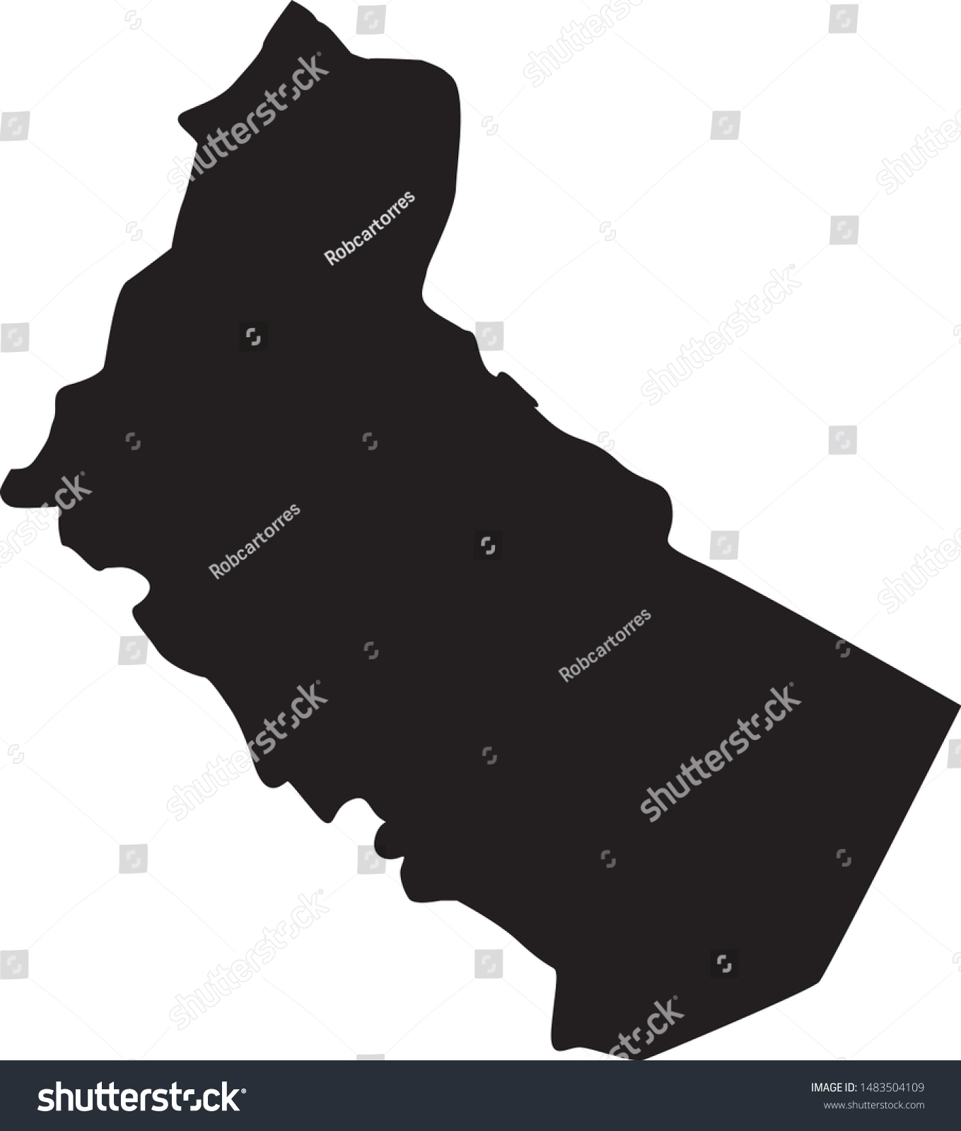 map of Long County in georgia state in usa - Royalty Free Stock Vector ...