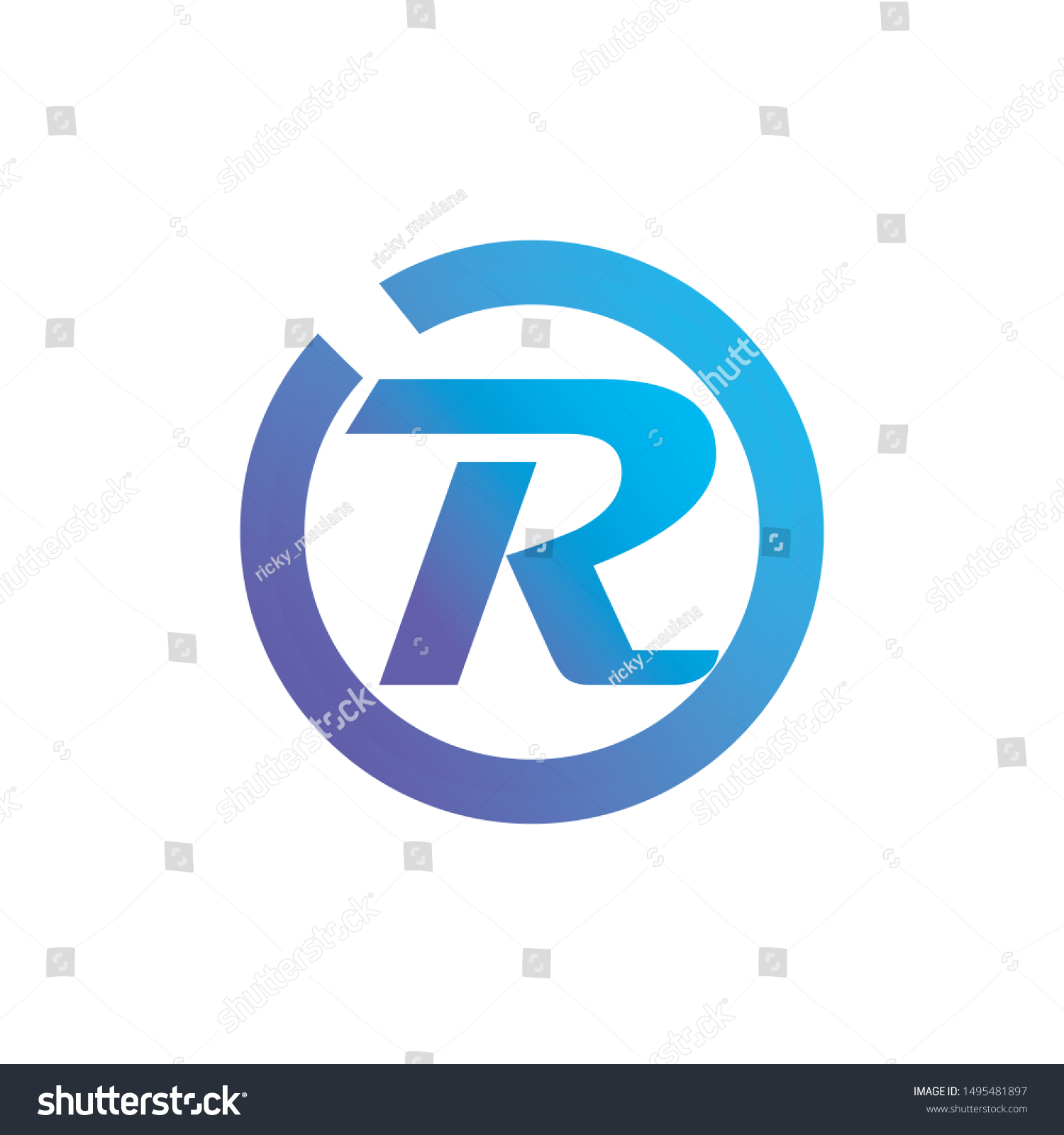 Letter R Logo Design Template Elements Letter Royalty Free Stock letter-r-logo-design-template-elements-letter-royalty-free-stock