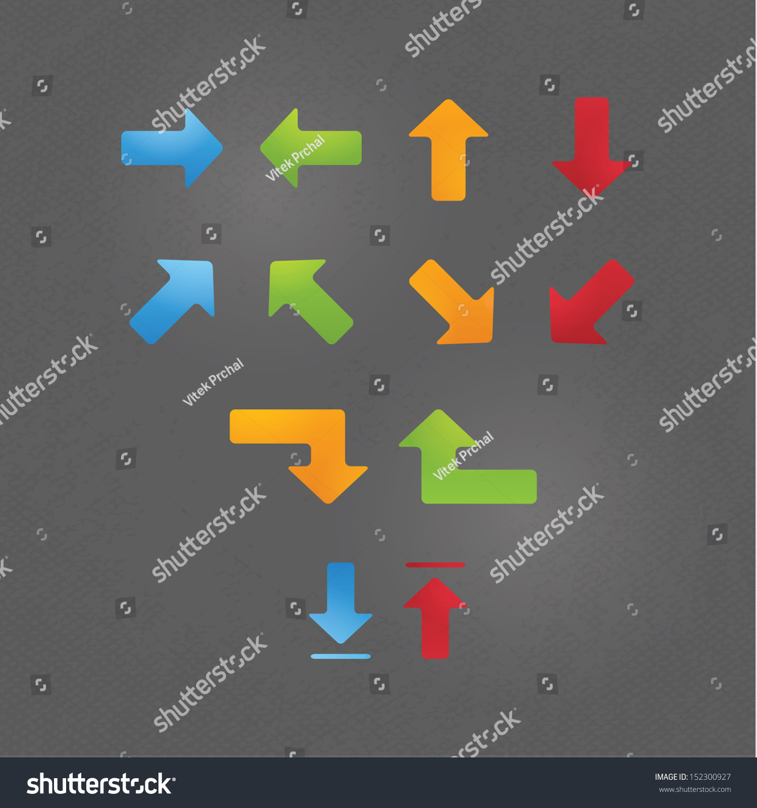 Basic vector arrows. Beveled vector buttons in - Royalty Free Stock ... Basic vector arrows. Beveled vector buttons in - Royalty Free Stock ...
