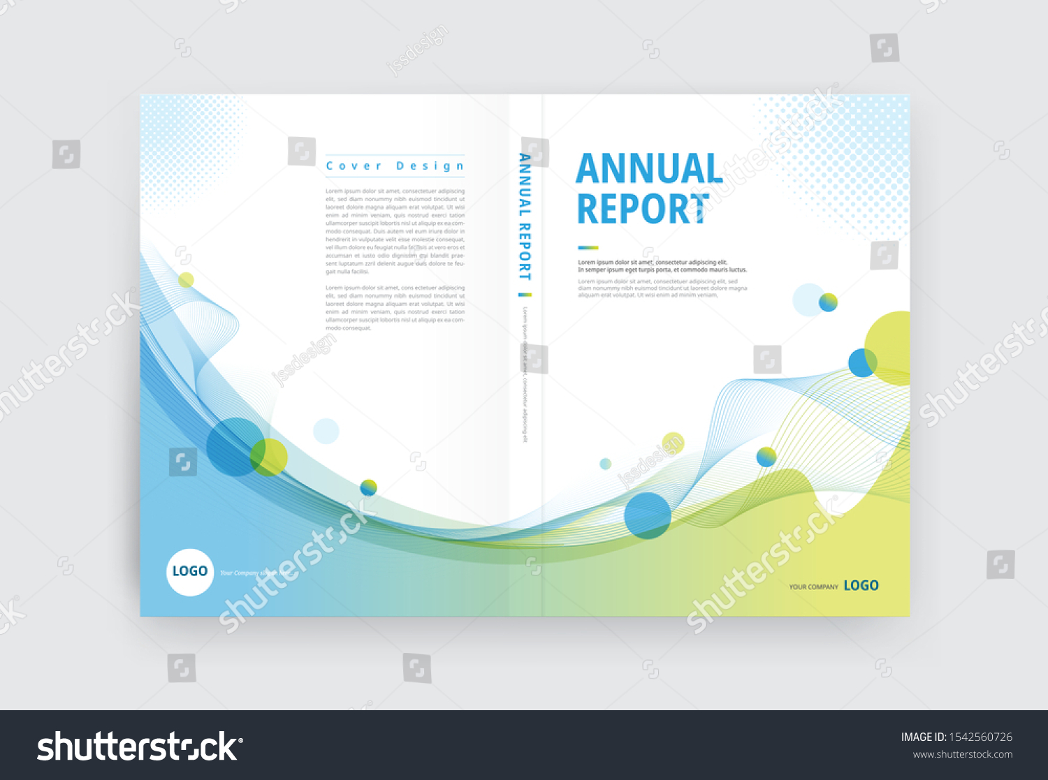 Cover design of wave abstract background - Royalty Free Stock Vector ...