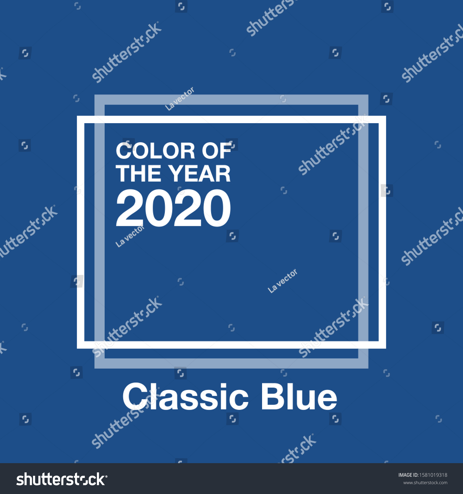 Color of the Year 2020 Classic Blue. Background - Royalty Free Stock ...