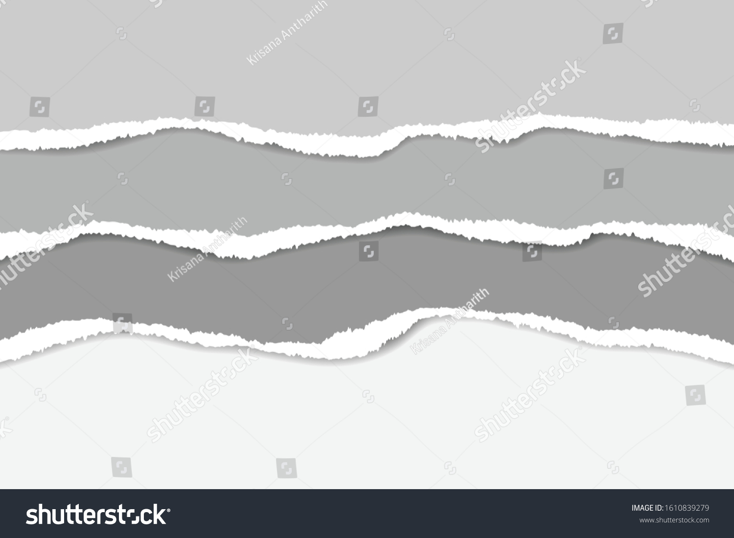 Ripped paper. Vector of ripped paper. The paper - Royalty Free Stock ...