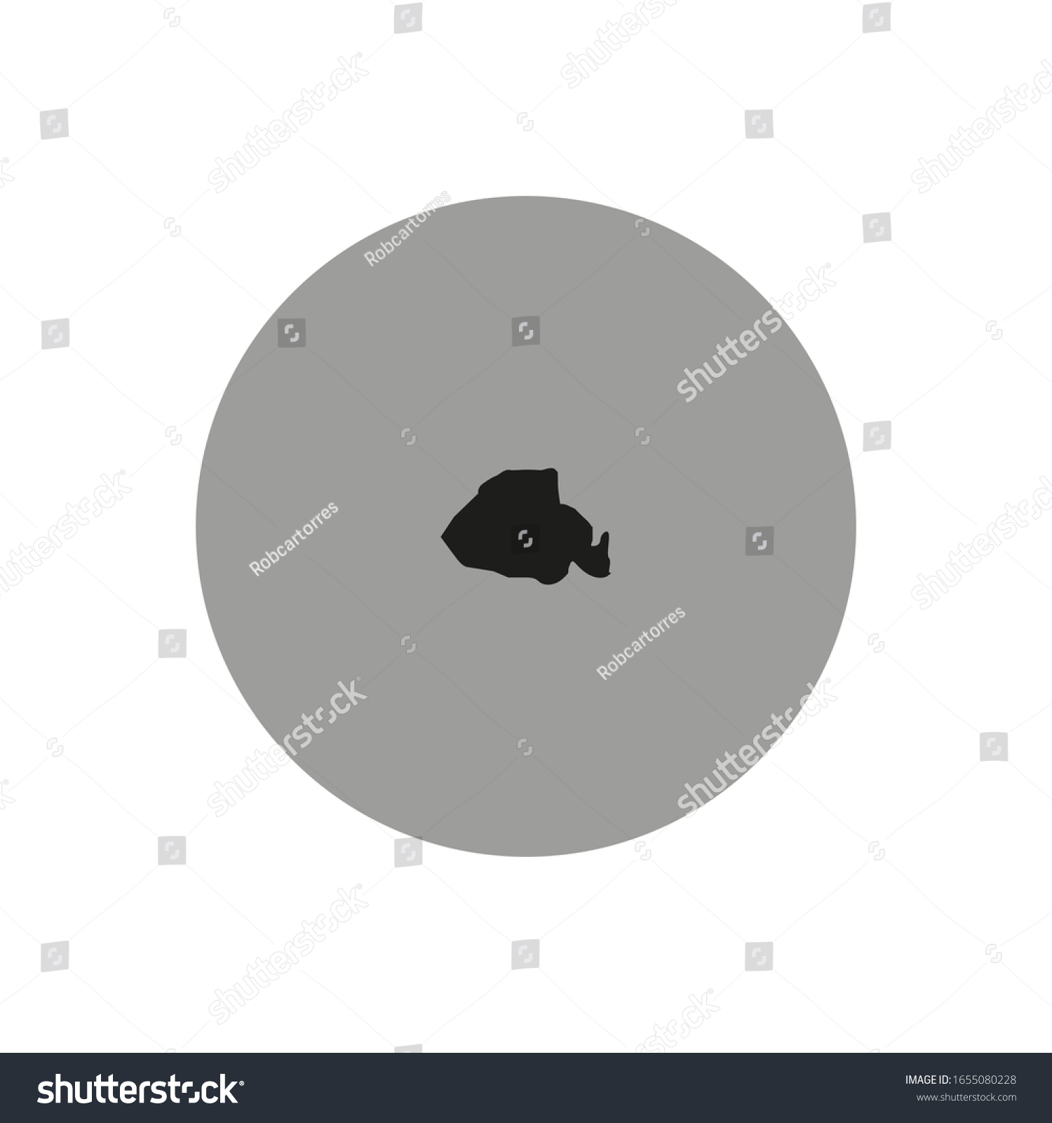 musanze region map in country of rwanda - Royalty Free Stock Vector ...