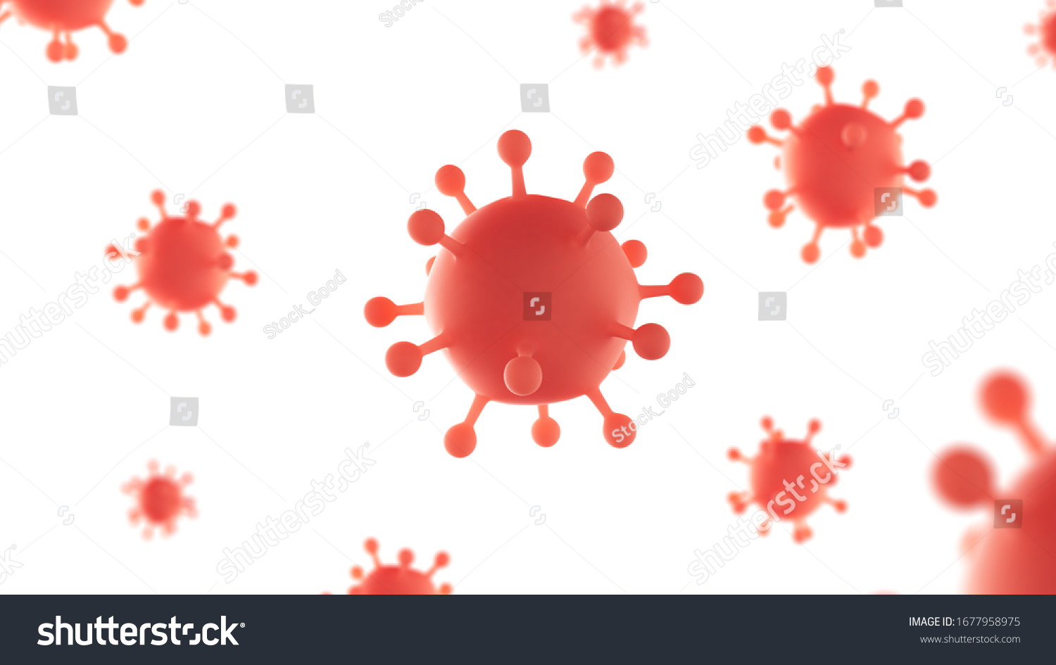 Virology background with coronavirus covid-19 - Royalty Free Stock ...
