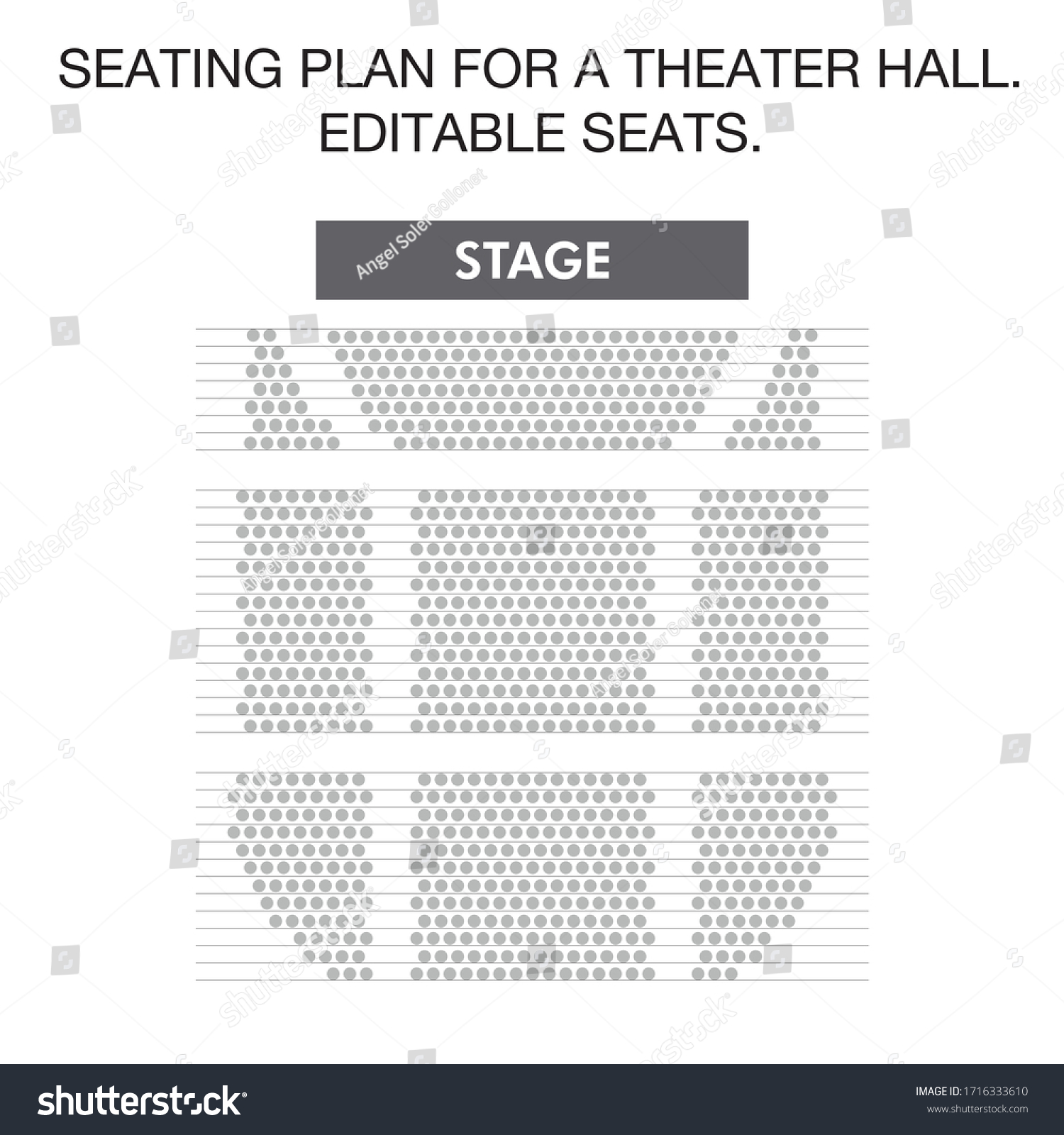Seating Charts Printable