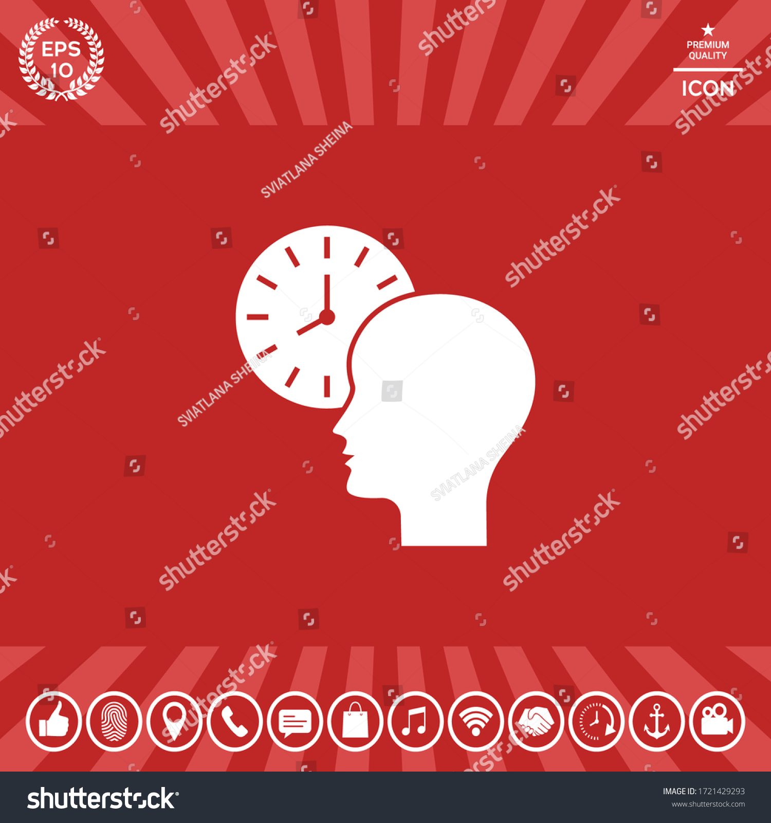 Personal schedule, time management, person with - Royalty Free Stock ...