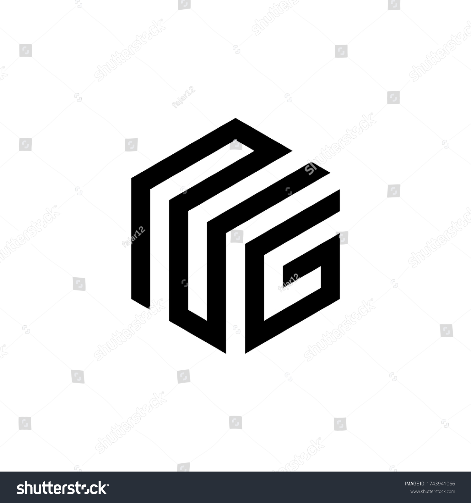Letter NG logo design icon template - Royalty Free Stock Vector ...