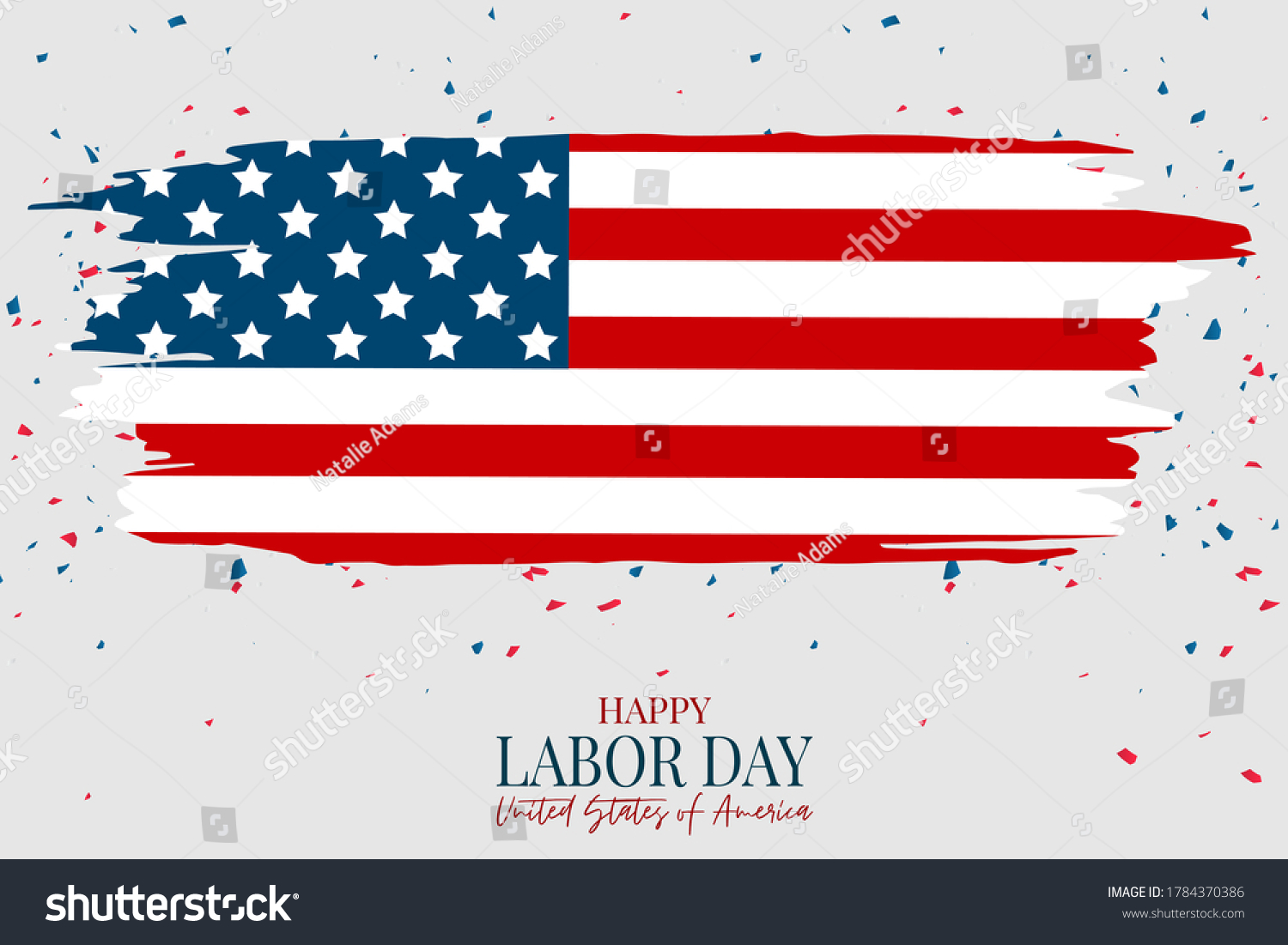 Labor Day poster. USA national federal holiday - Royalty Free Stock ...