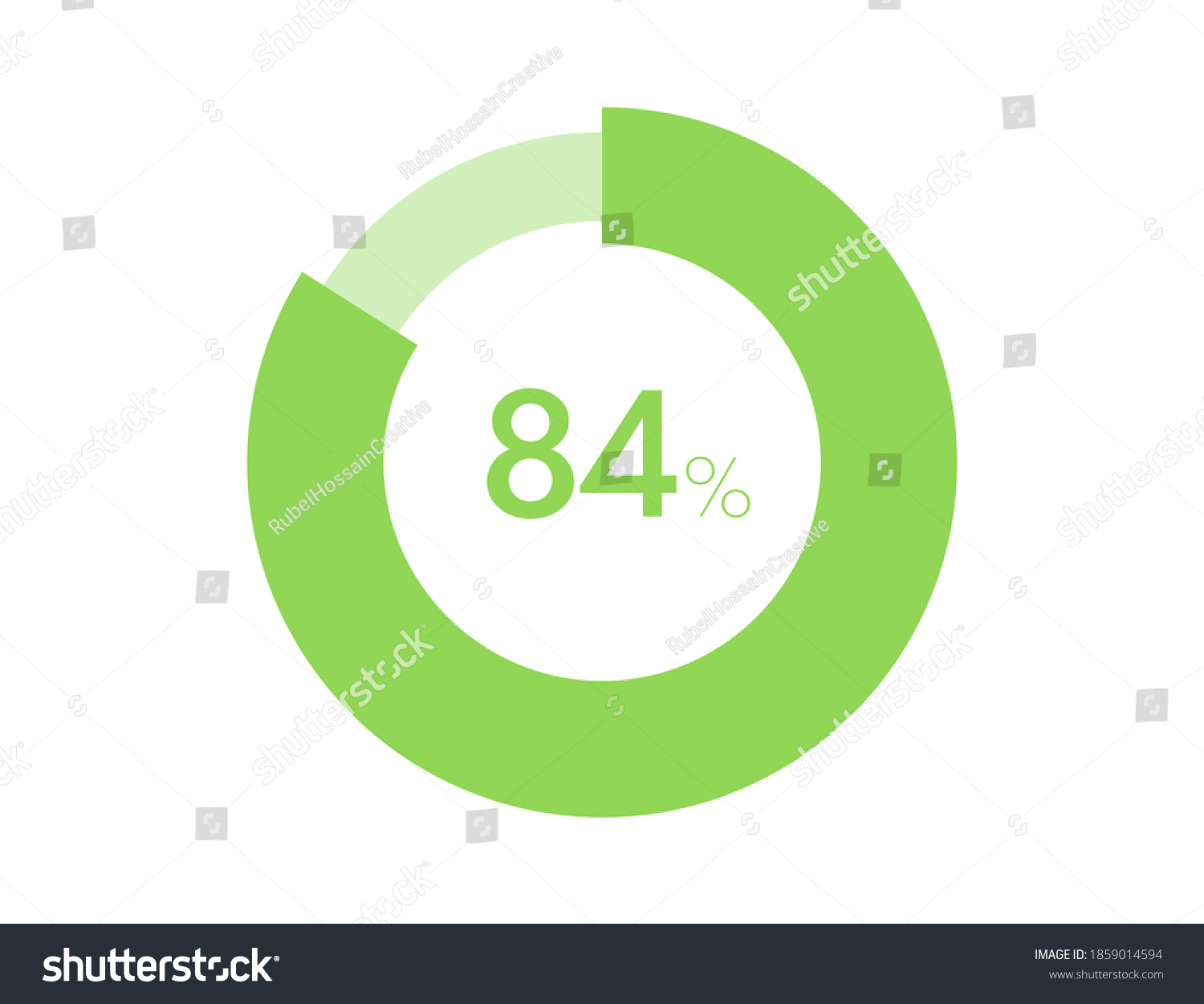84% circle diagrams Infographics vector, 84 - Royalty Free Stock Vector ...