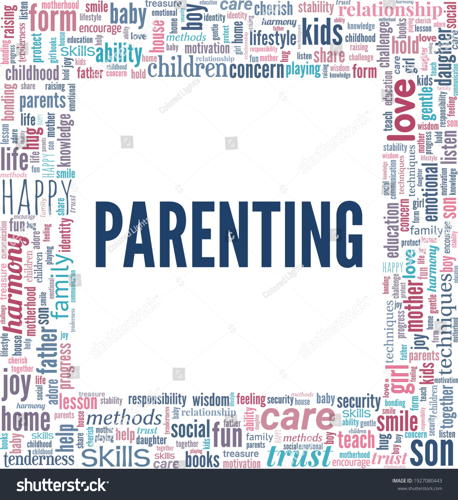 Parenting vector illustration word cloud - Royalty Free Stock Vector ...