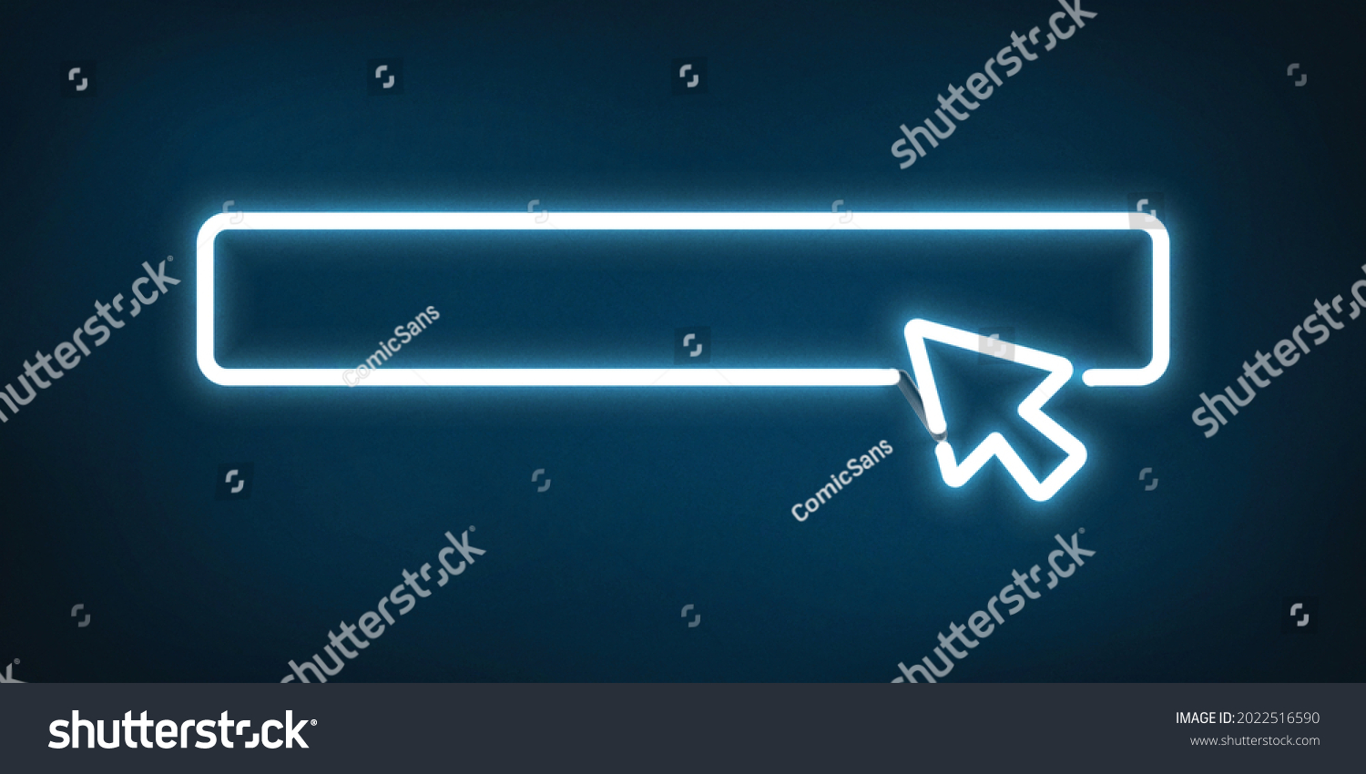 Vector realistic isolated neon sign of Search - Royalty Free Stock ...