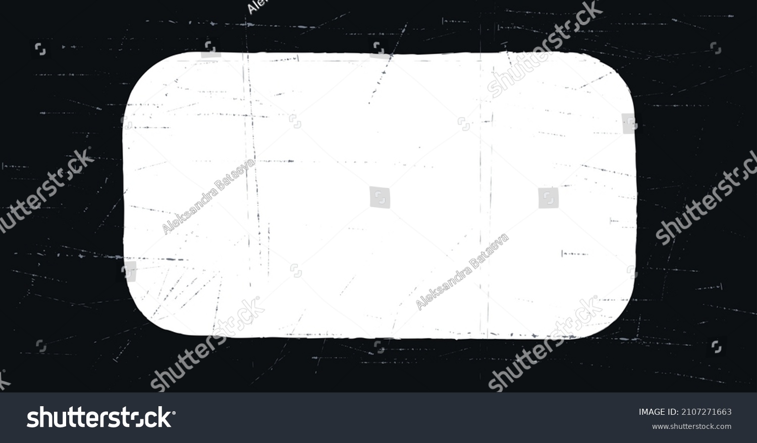 Old black cinematic frame on a white background. - Royalty Free Stock ...