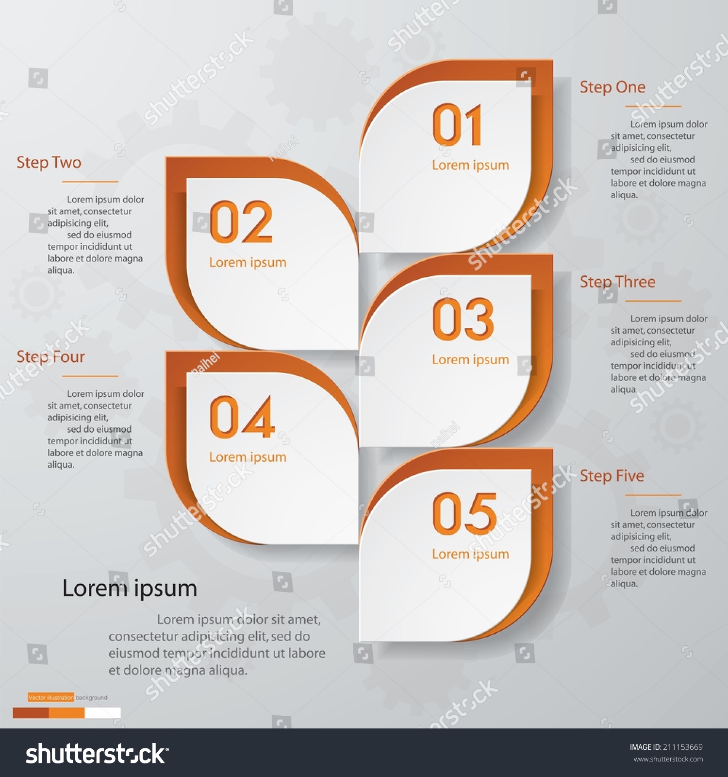 Design clean template/graphic or website layout. - Royalty Free Stock ...