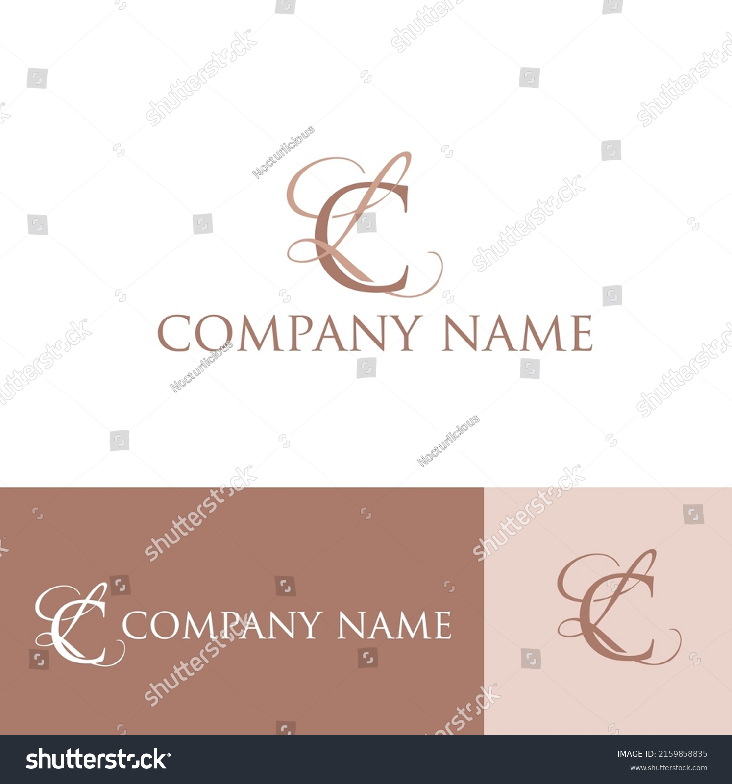 letter-c-with-letter-l-cursive-logo-design-royalty-free-stock-vector