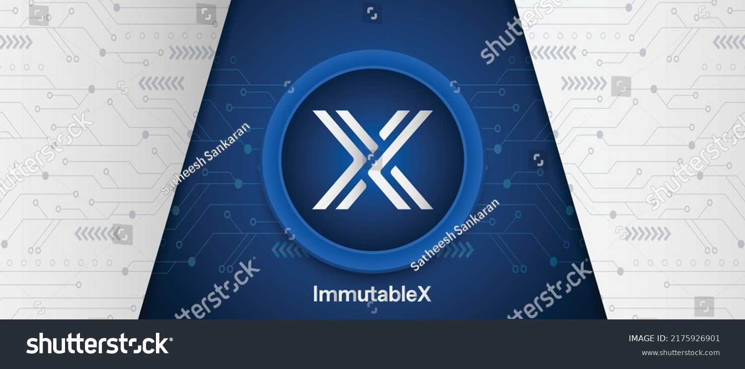 Immutable X (IMX) crypto currency coin - Royalty Free Stock Vector ...