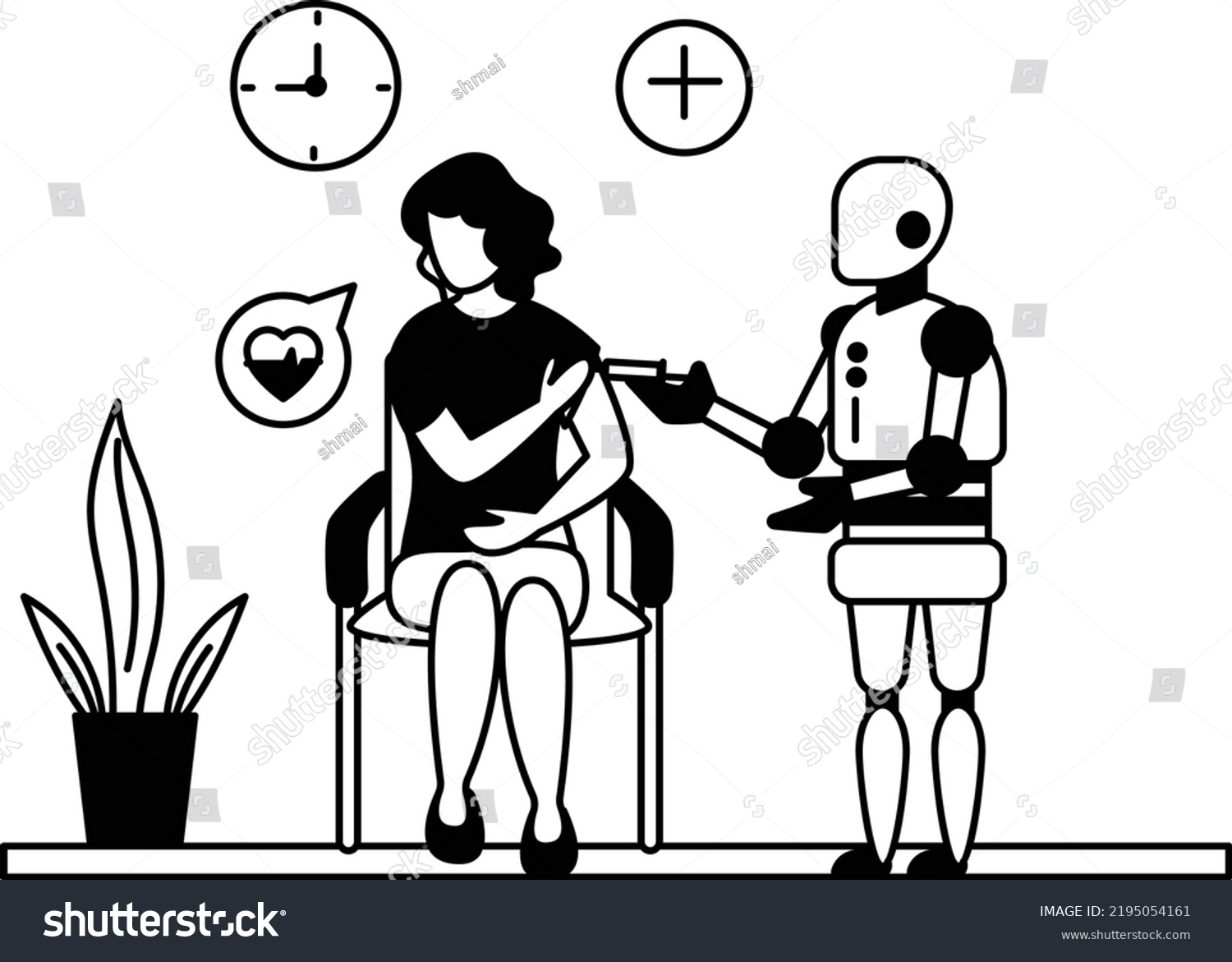 Robot Performs Its First Intramuscular Injection - Royalty Free Stock ... Robot Performs Its First Intramuscular Injection - Royalty Free Stock ...