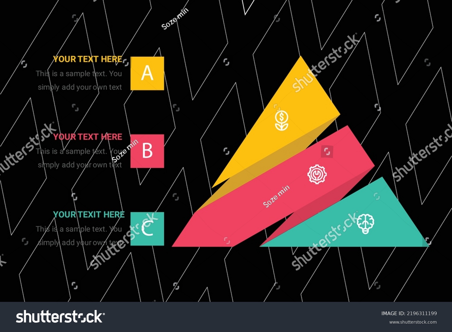 Flexitarian Diet infographics, pyramid. Reduce - Royalty Free Stock ...