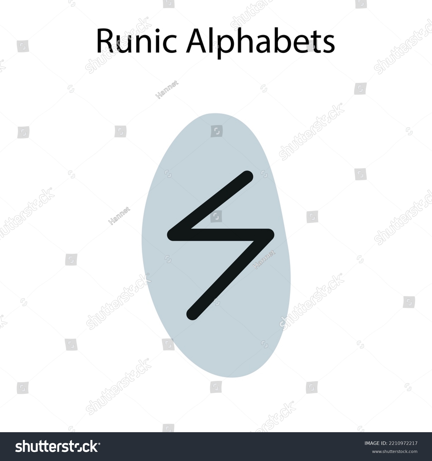 Runic Alphabets. Complete collection of Rune - Royalty Free Stock ...