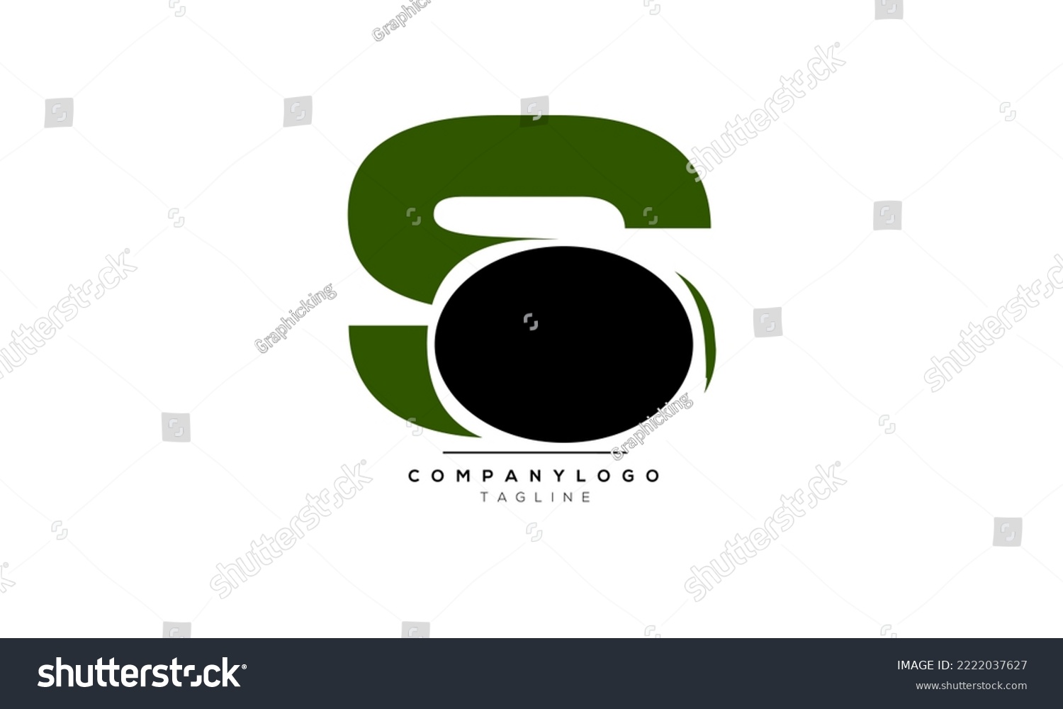 Alphabet letters Initials Monogram logo SO, SO - Royalty Free Stock ...