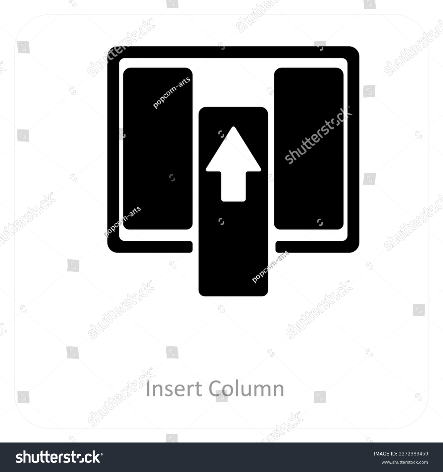 insert column and insert icon concept - Royalty Free Stock Vector ... insert column and insert icon concept - Royalty Free Stock Vector ...
