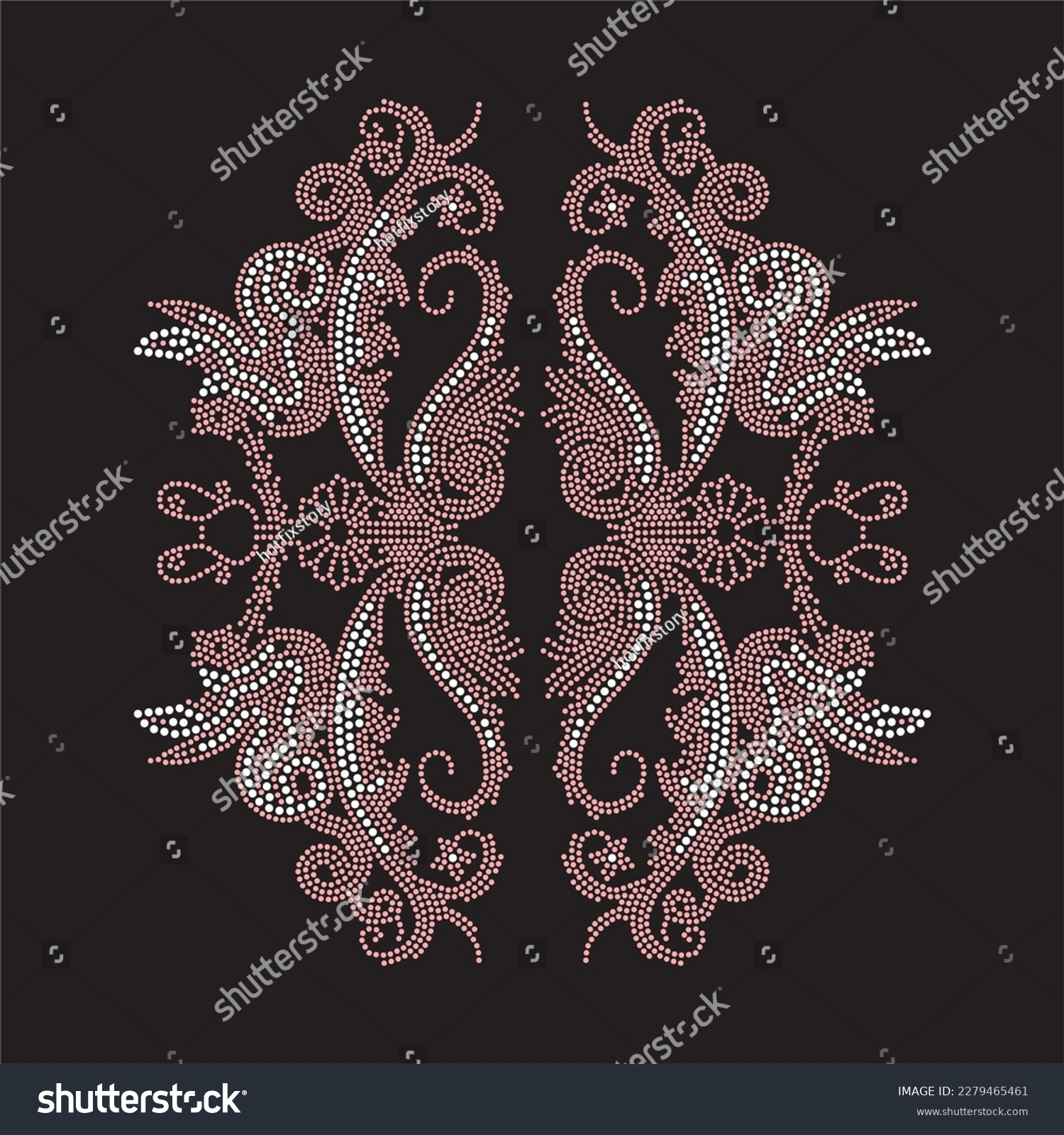 Rhinestone heat transfer prints designed for - Royalty Free Stock ... Rhinestone heat transfer prints designed for - Royalty Free Stock ...