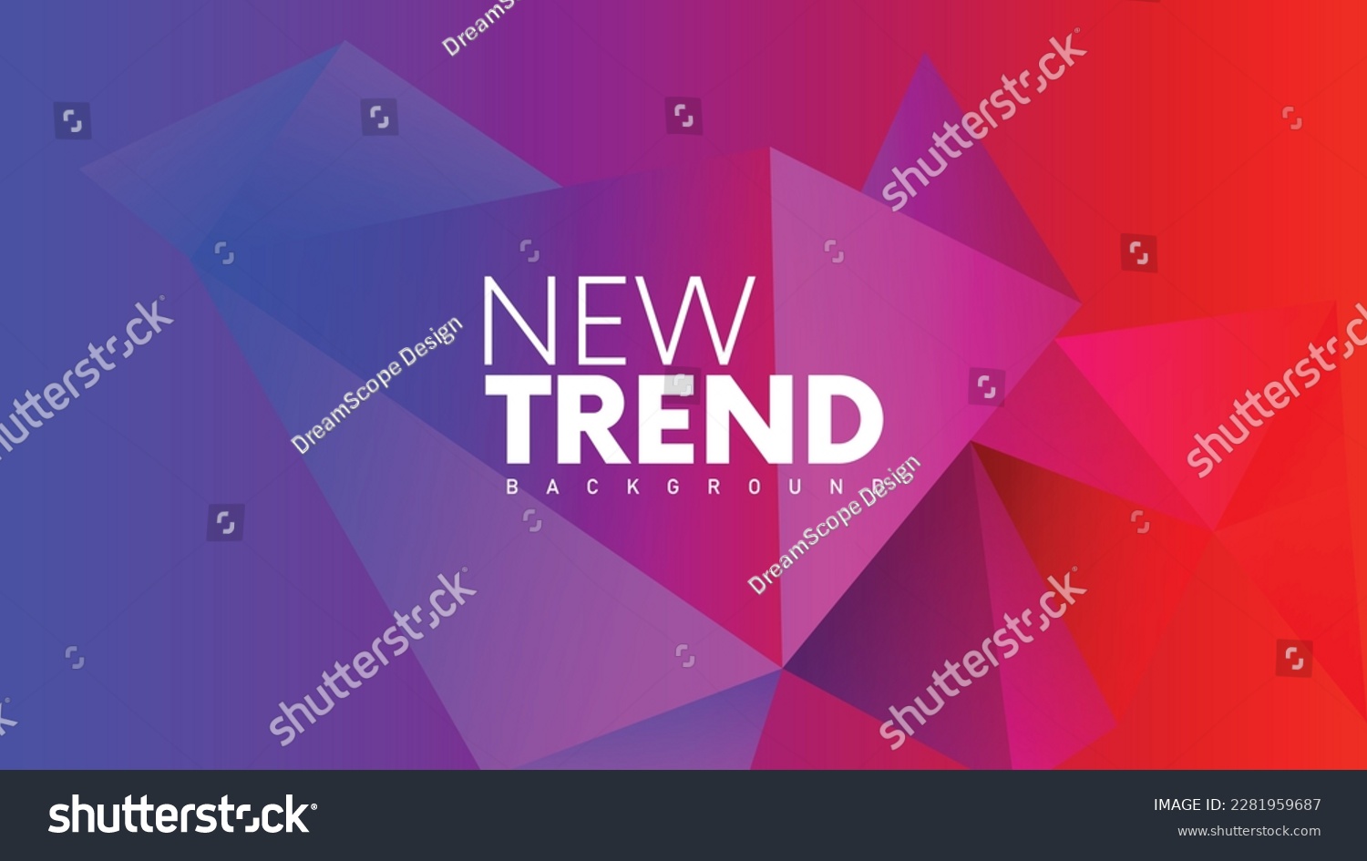 Colorful geometric background. New Trend Modern - Royalty Free Stock ...