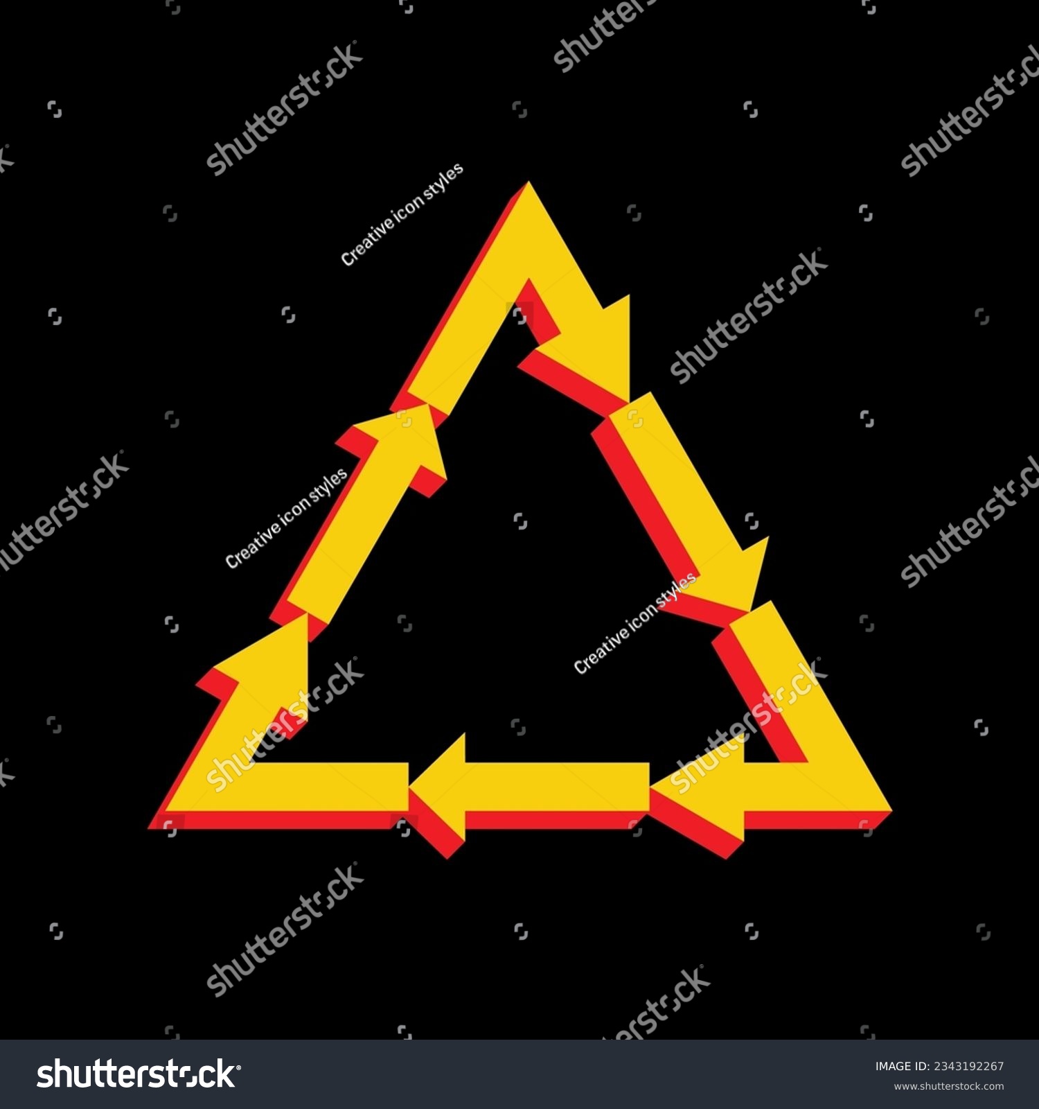 Plastic recycling symbol PVC 3 , Plastic - Royalty Free Stock Vector ...