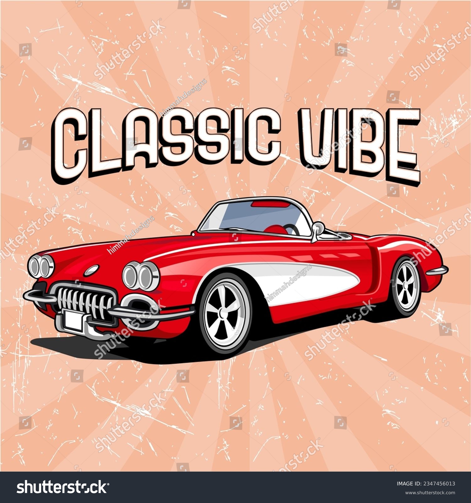 classic car show party logo design icon vector - Royalty Free Stock ...