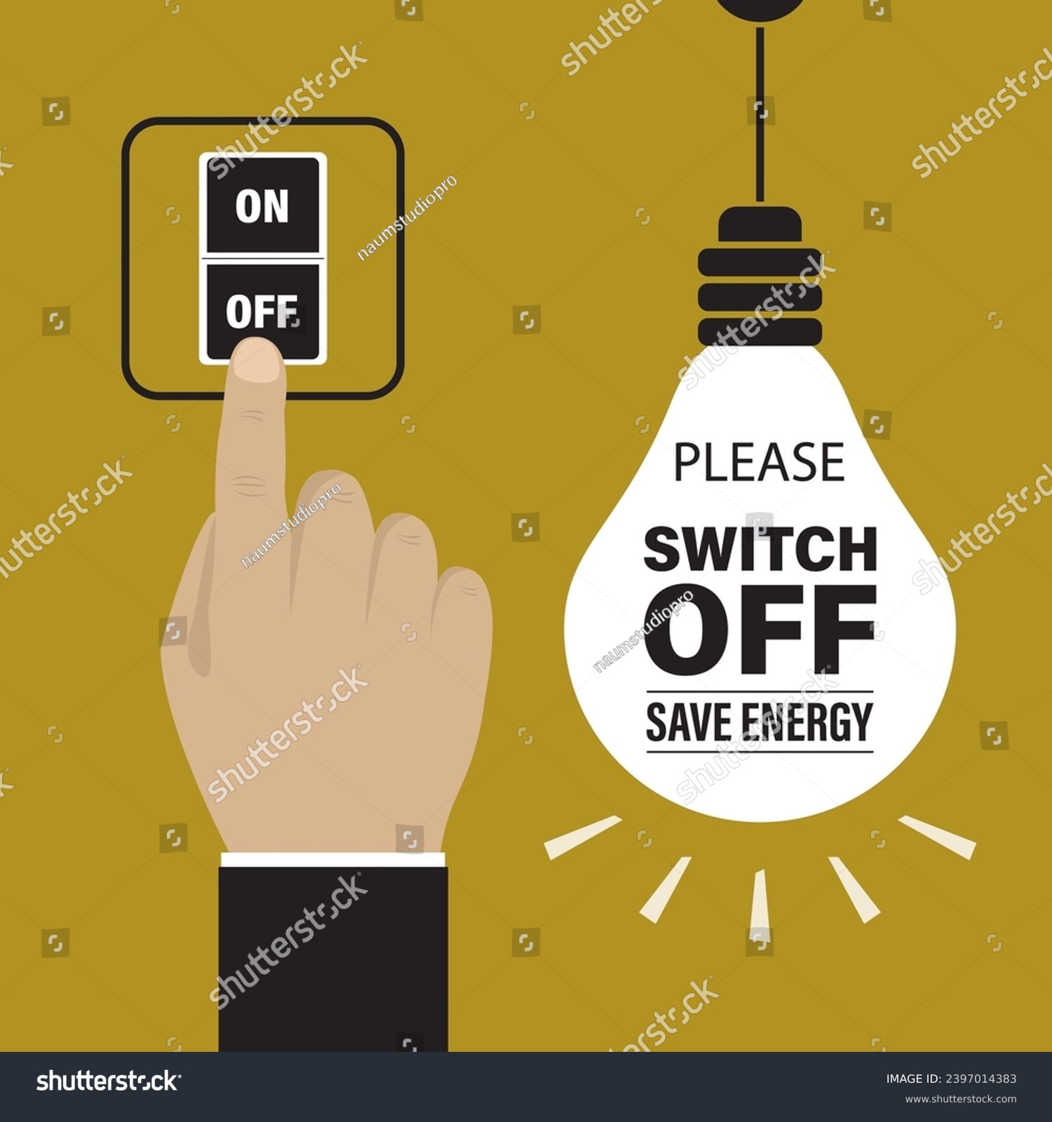 Please switch off electricity, save energy, - Royalty Free Stock Vector ... Please switch off electricity, save energy, - Royalty Free Stock Vector ...