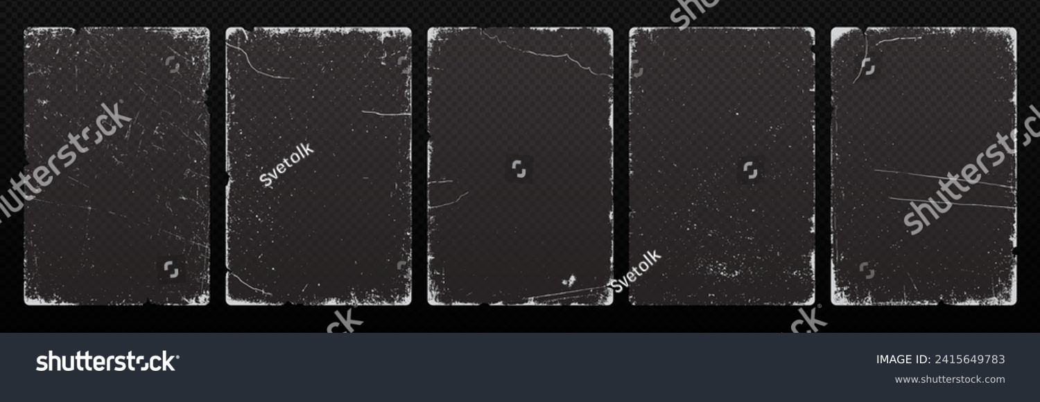 Distressed realistic overlay texture for retro - Royalty Free Stock ...