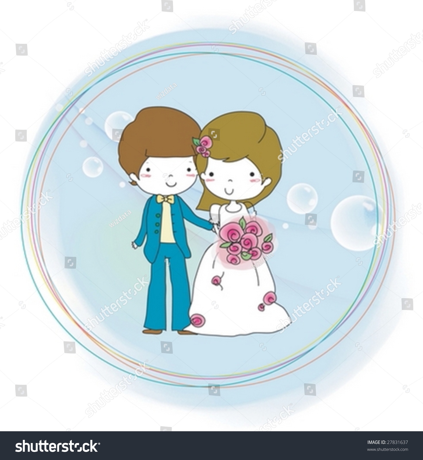 Wedding Story - Royalty Free Stock Vector 27831637 - Avopix.com