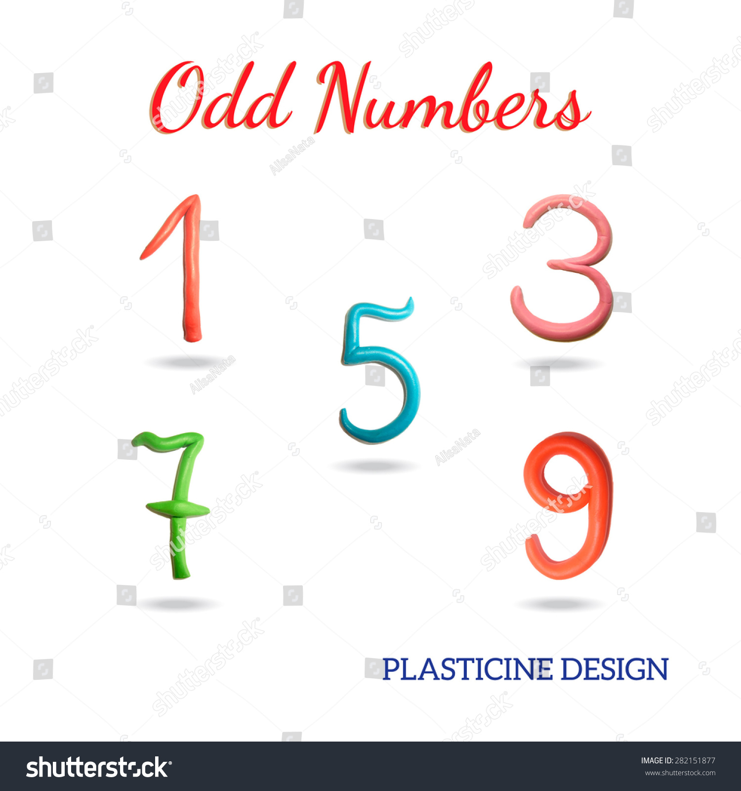 Icons of odd numbers on white background. - Royalty Free Stock Vector ...