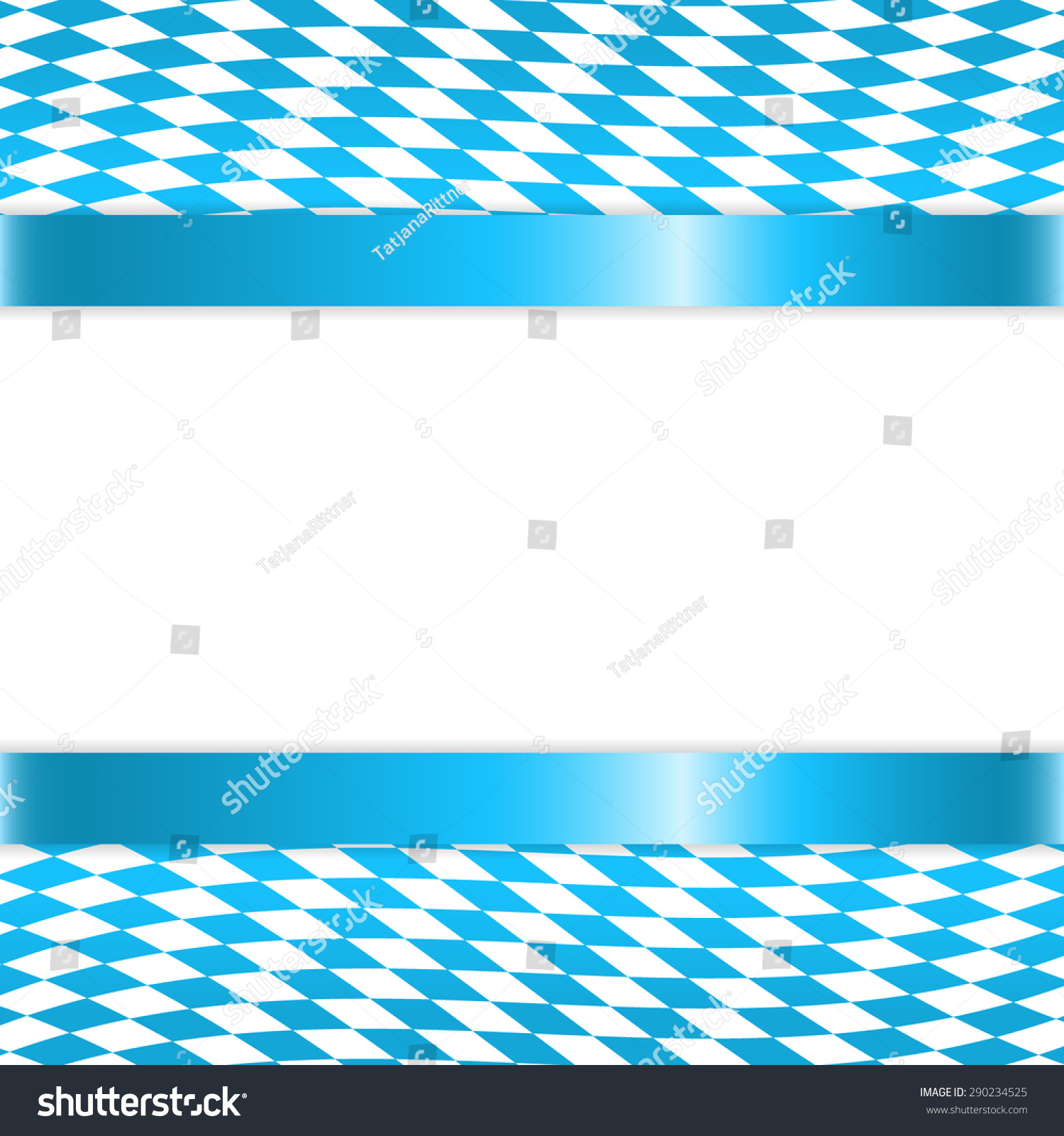 Banner in bavarian colors with - Royalty Free Stock Vector 290234525 ...