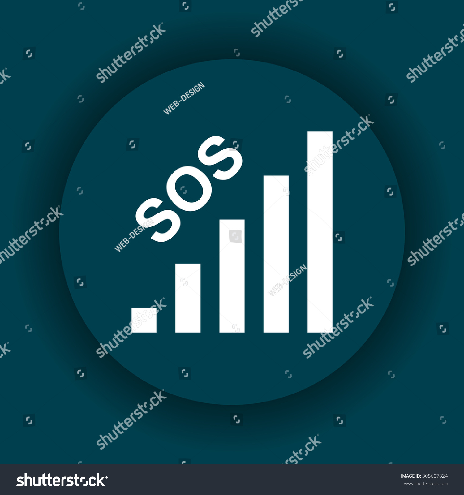no signal, poor signal strength, signal strength - Royalty Free Stock ...