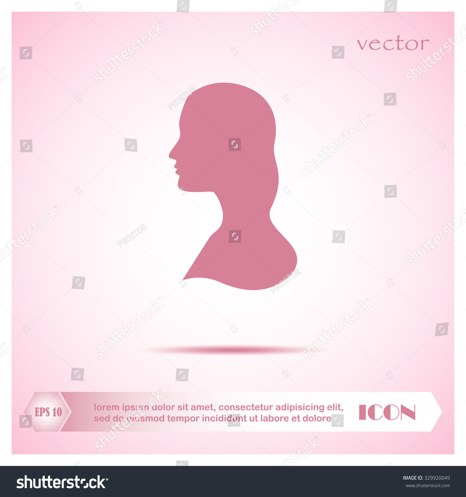 vector woman profiles - Royalty Free Stock Vector 329920049 - Avopix.com