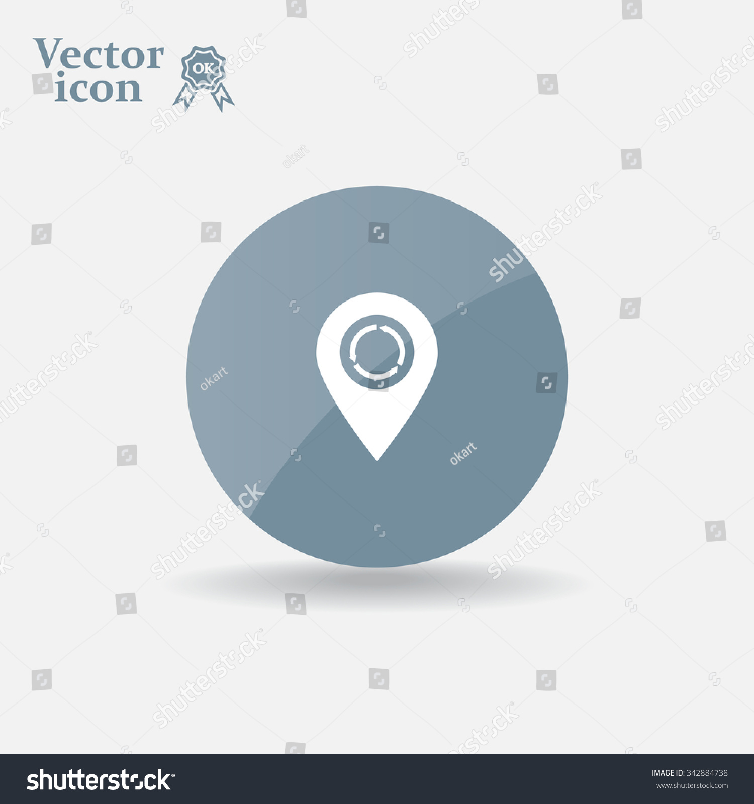 Arrows circle vector map pointer - Royalty Free Stock Vector 342884738 ... Arrows circle vector map pointer - Royalty Free Stock Vector 342884738 ...