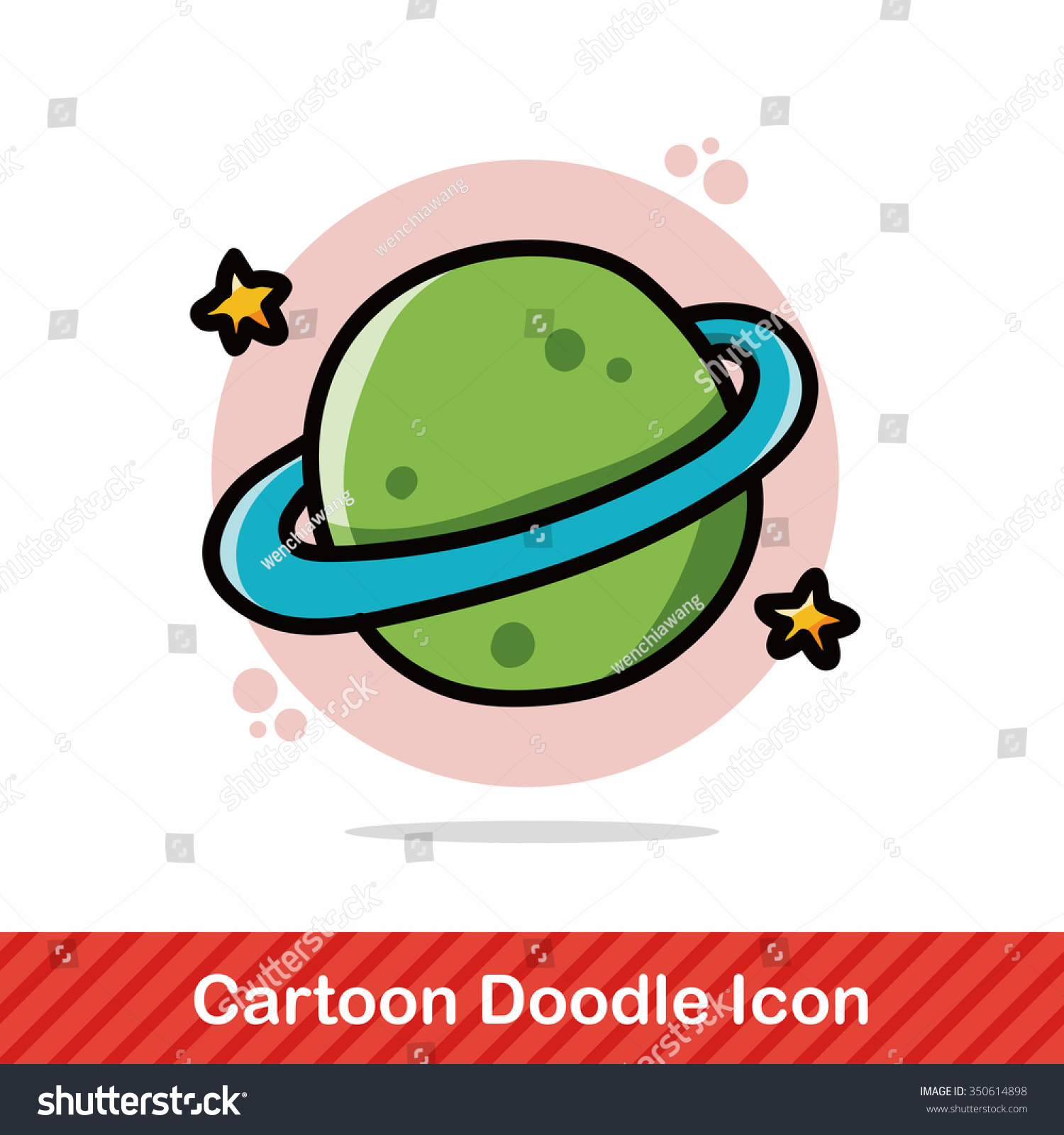 planet doodle - Royalty Free Stock Vector 350614898 - Avopix.com
